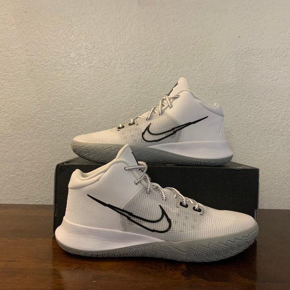 Nike | Shoes | Nike Kyrie Flytrap 4 White Metallic Silver Ct97210 Mens Size 12 | Poshmark